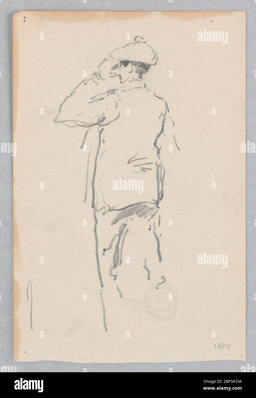 Male figure wearing hi-res stock photography and images - Alamy