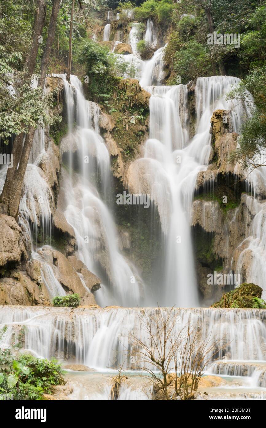 Luang prabang laos waterfall hi-res stock photography and images - Alamy