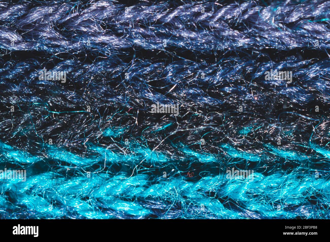 Blue wool knitted fabric texture hi-res stock photography and images ...