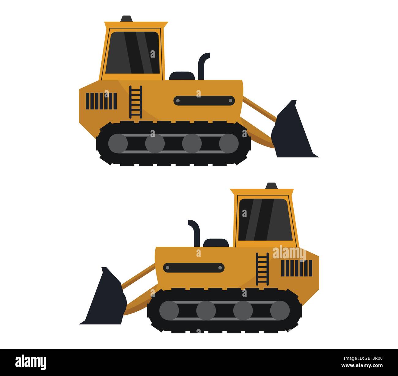 excavator icon illustrated in vector on white background Stock Vector ...