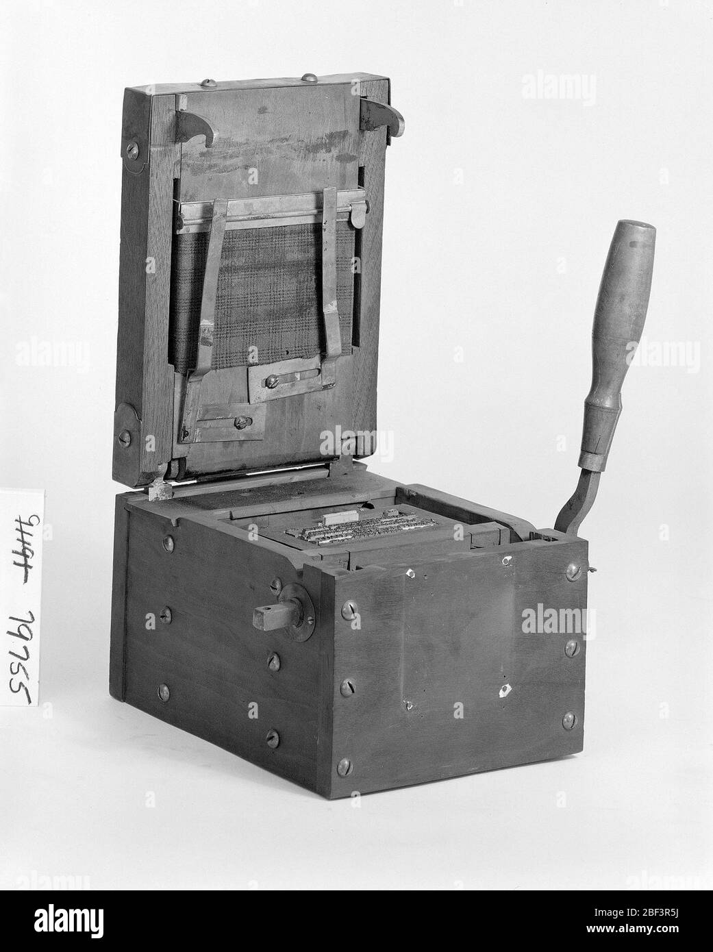 Patent Model of a Hand Printing Press for Amateur Printers. This patent ...