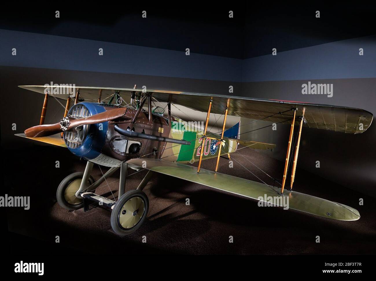 Single seat biplane fighter hi-res stock photography and images - Alamy