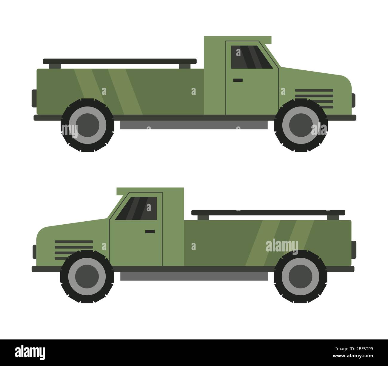 mini truck icon illustrated in vector on white background Stock Vector ...
