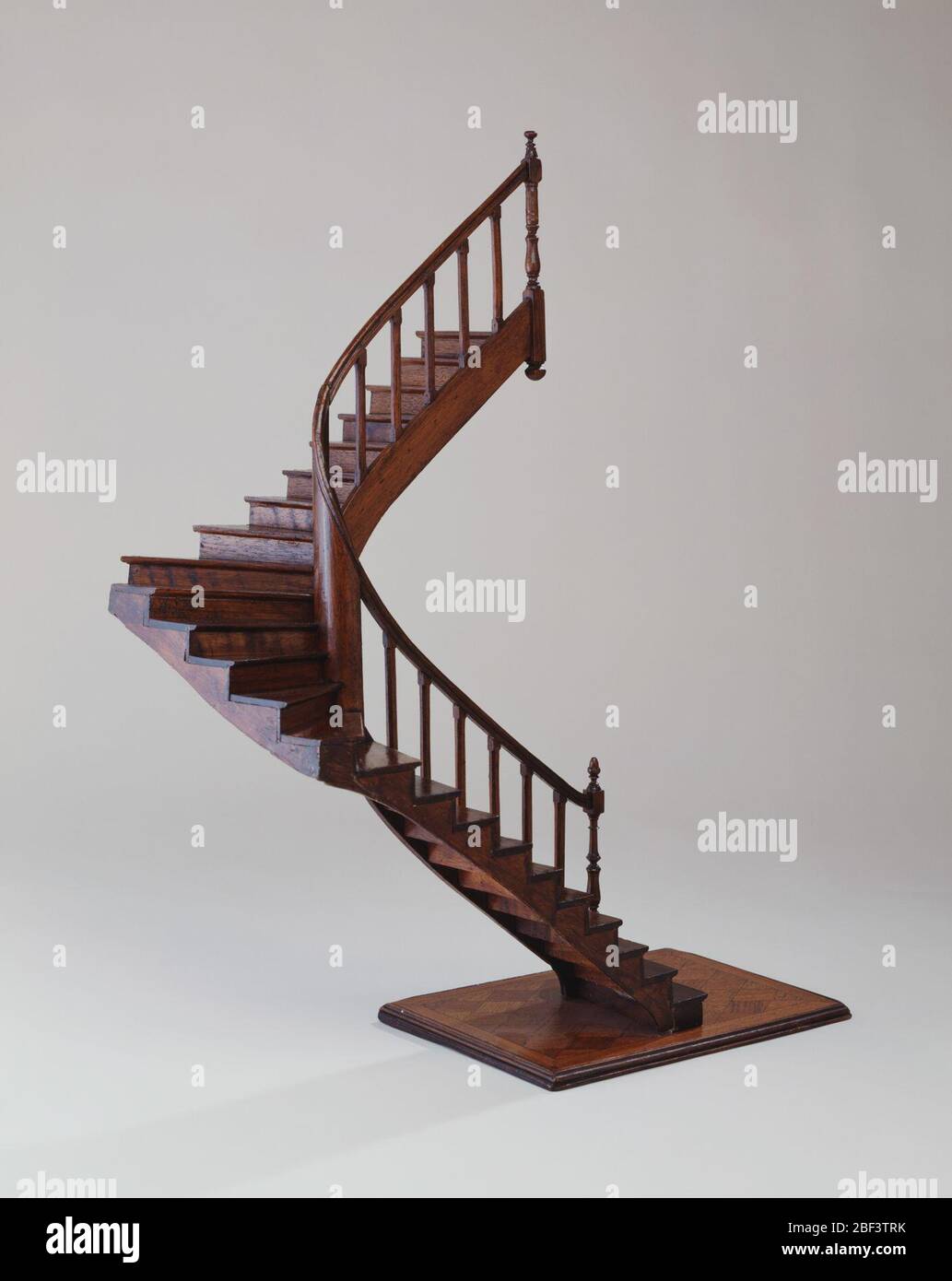 staircase model. Two-level staircase model Stock Photo - Alamy