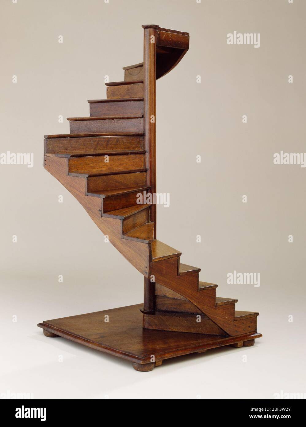 Staircase model. Staircase model in English style Stock Photo - Alamy