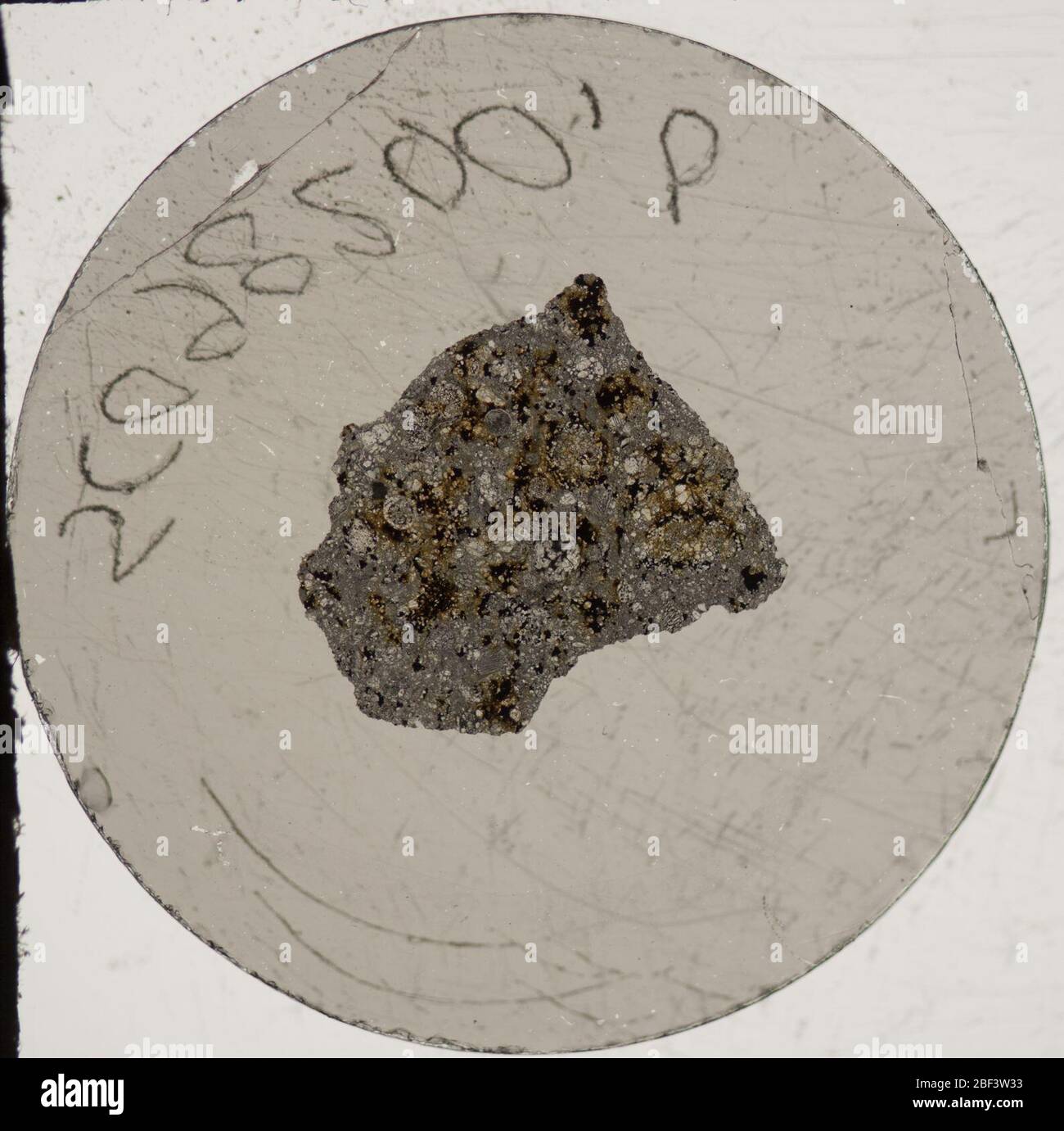 Meteorite thin section hi-res stock photography and images - Alamy