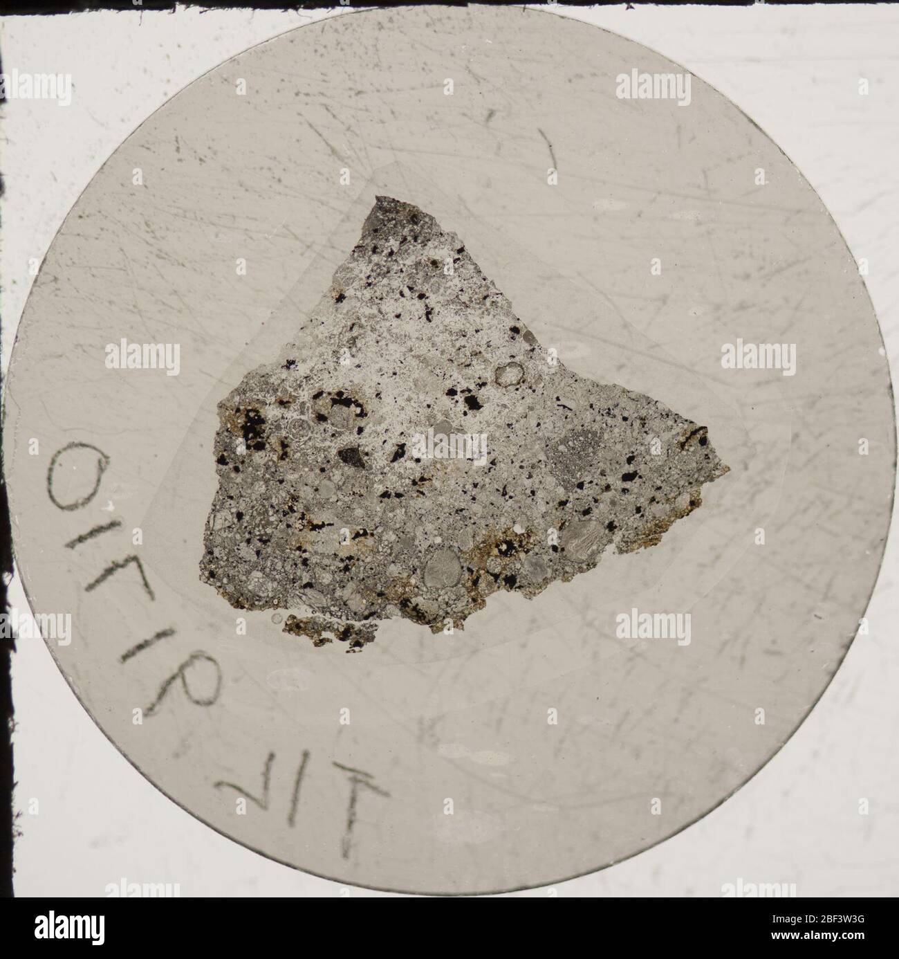 Meteorite thin section hi-res stock photography and images - Alamy