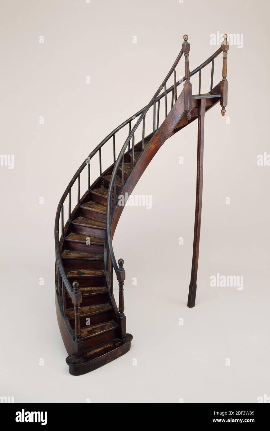 Staircase model. Semi-circular staircase model Stock Photo - Alamy