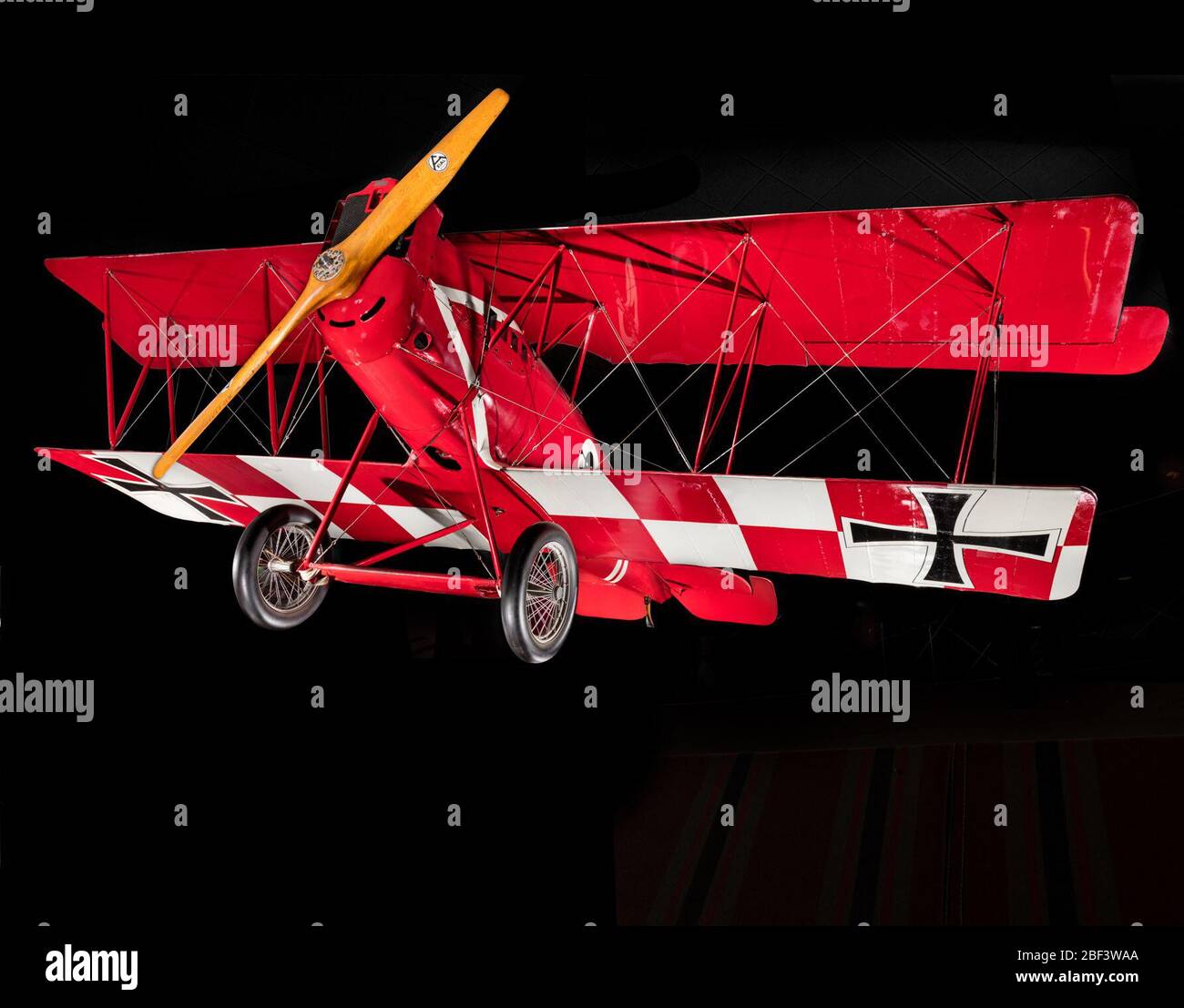 Pfalz DXII. Single-engine, single-seat, German World War I biplane ...