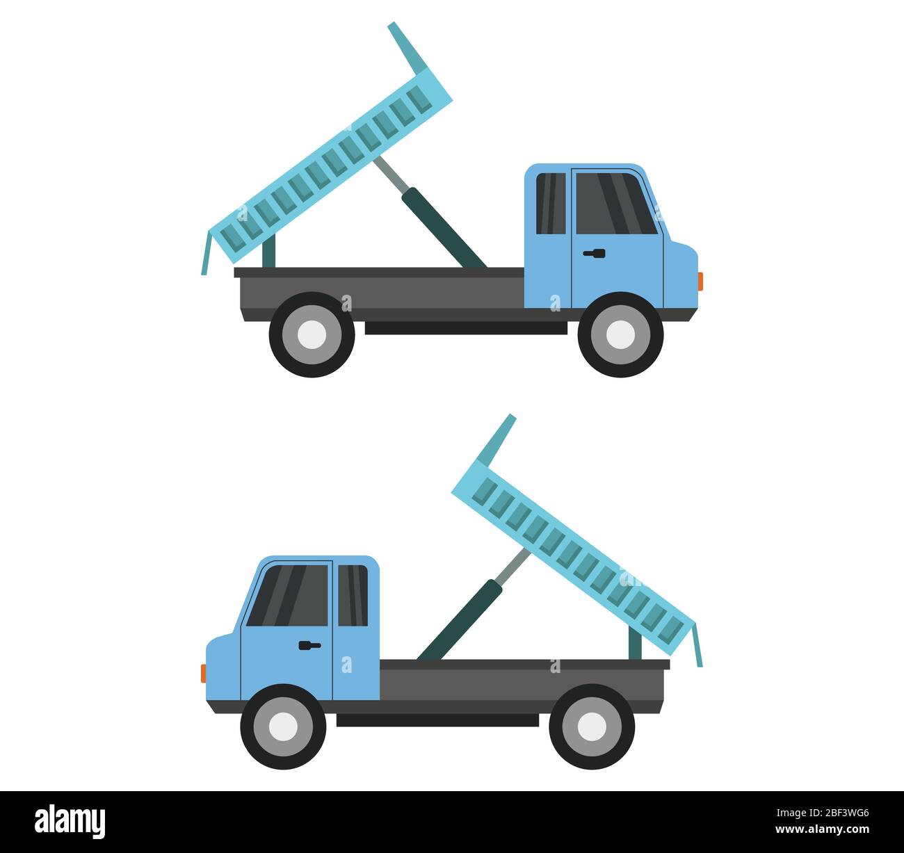 mini truck icon illustrated in vector on white background Stock Vector ...