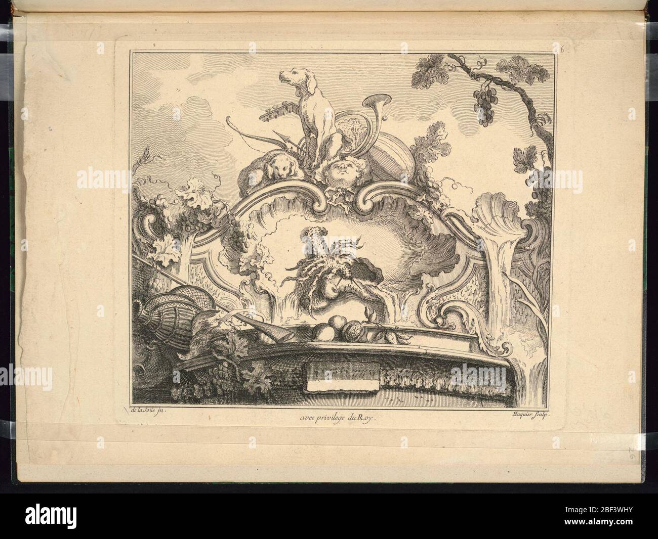 Top center cartouche hi-res stock photography and images - Alamy