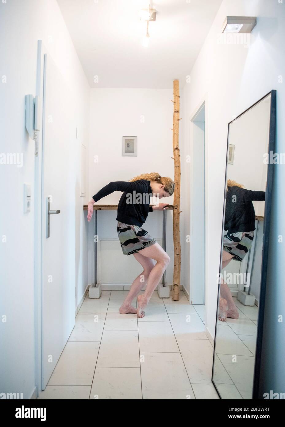 Wuppertal, Germany. 09th Apr, 2020. Emma Barrowman, Canadian dancer and ...