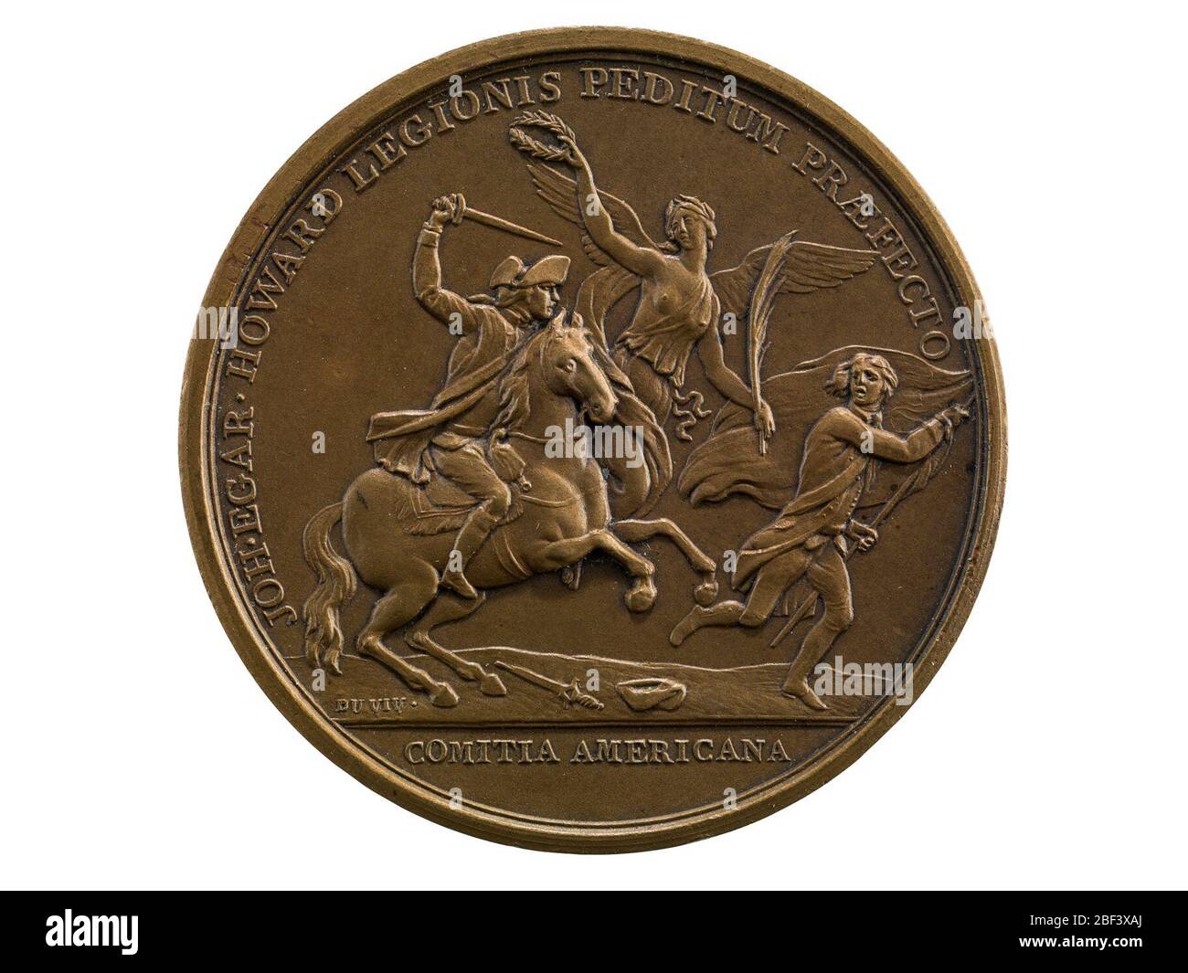 John Eager Howard at the Cowpens France 1881 Paris Mint. One (1) John ...