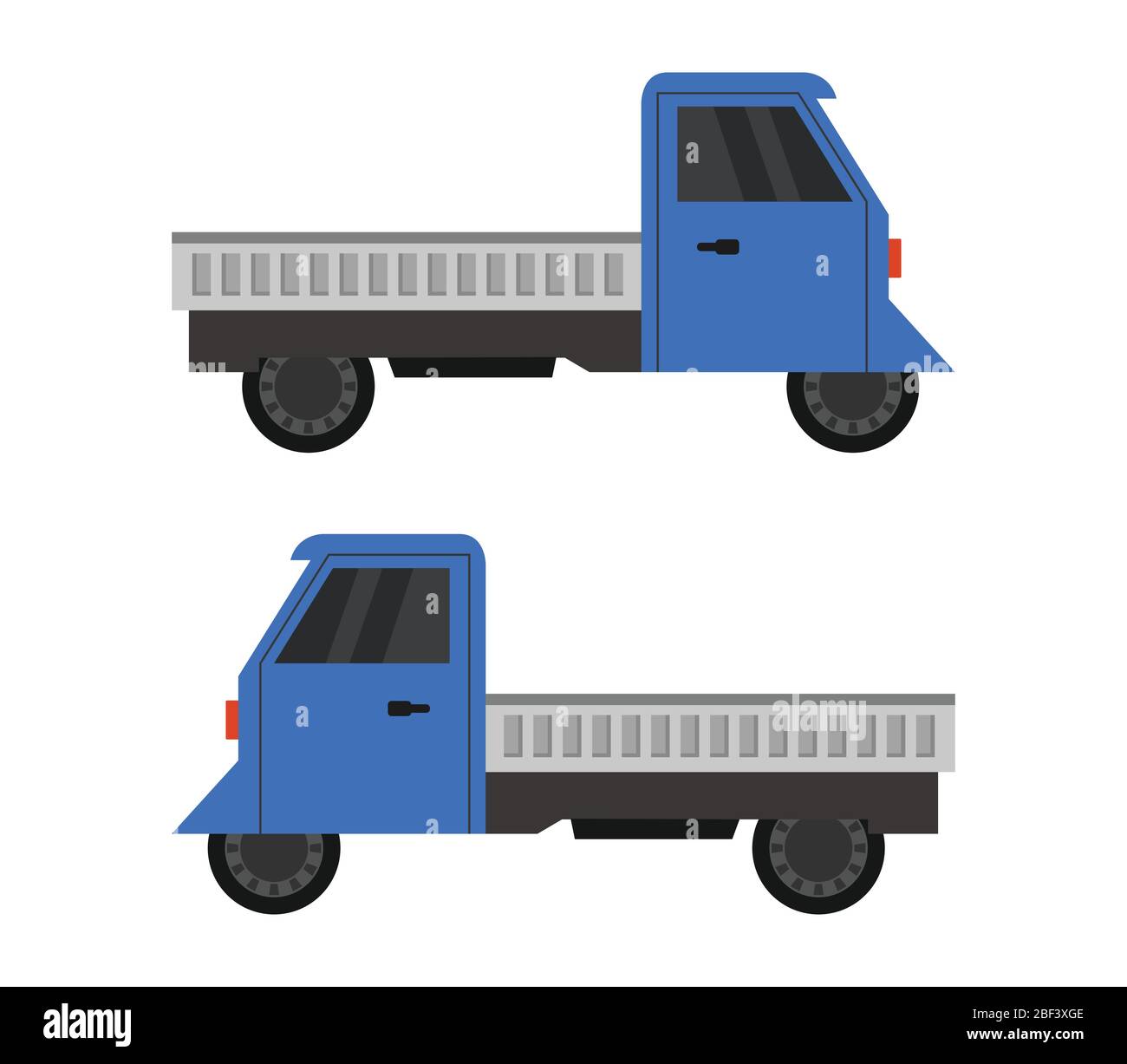 ape car icon illustrated in vector on white background Stock Vector ...