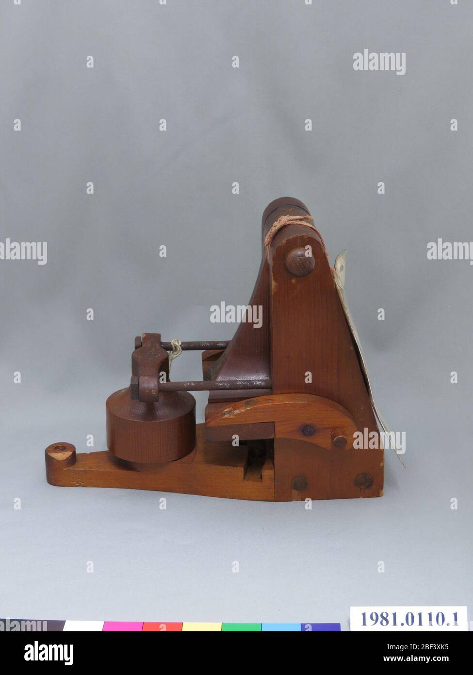 patent model brick machine. Currently not on view Stock Photo - Alamy