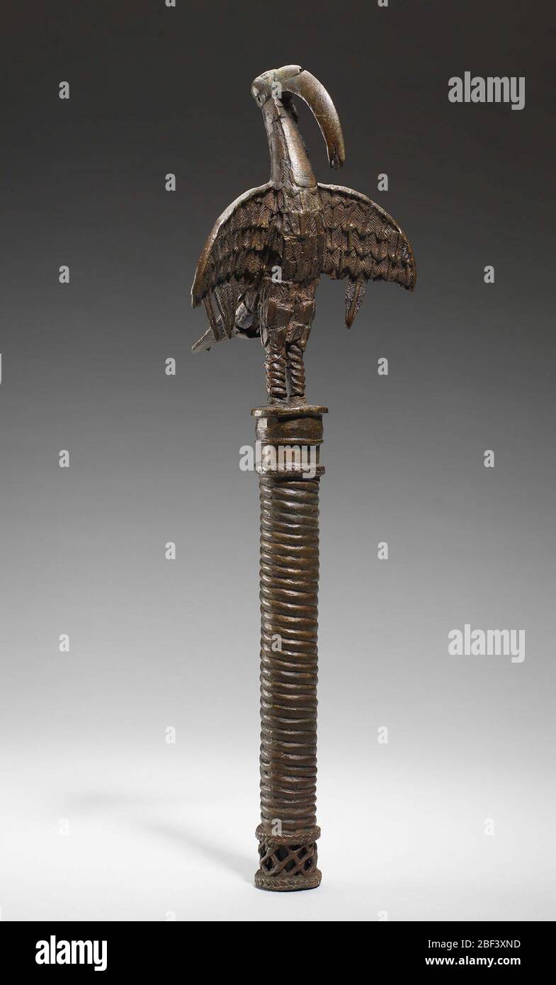 Gong. In the 16th century, a bird crying of doom flew over the Benin ...