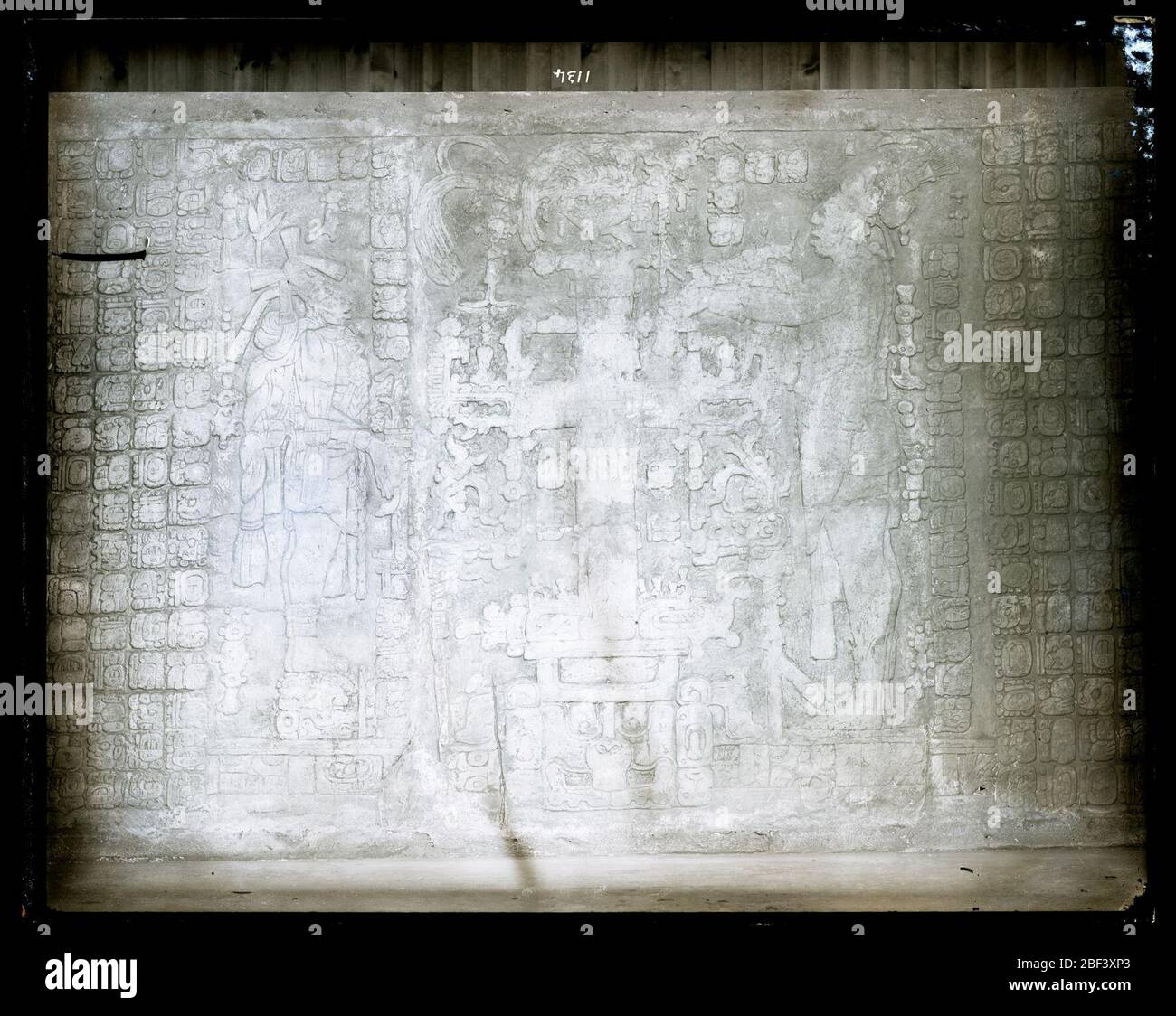 Cast of Palenque Tablet. Also known as 1134.See also Record Unit 95 ...