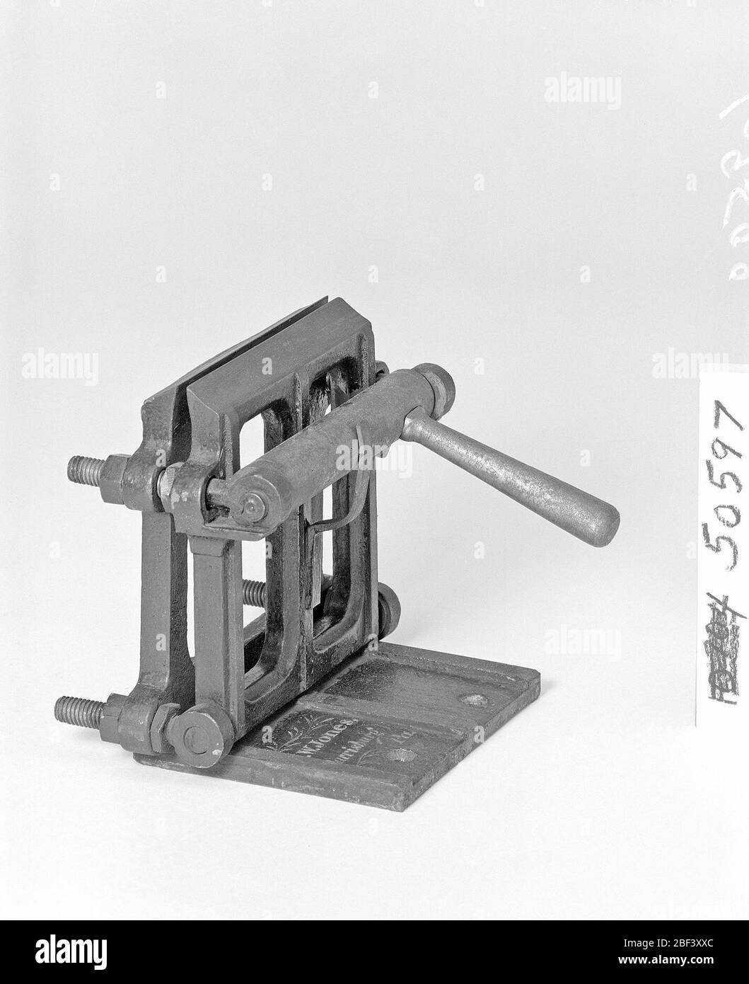 Binding clamp Black and White Stock Photos & Images - Alamy