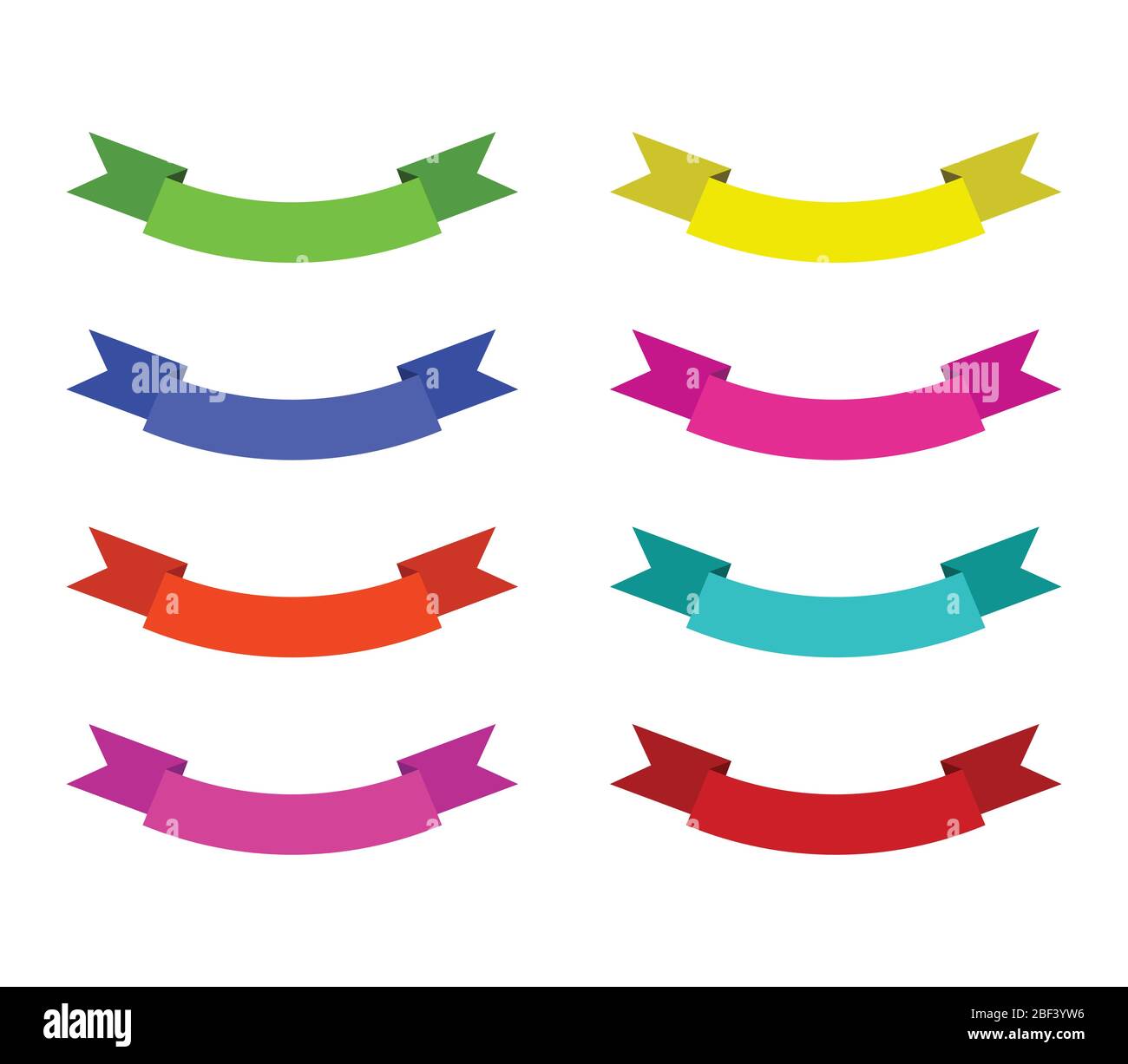 ribbons icon illustrated in vector on white background Stock Vector ...