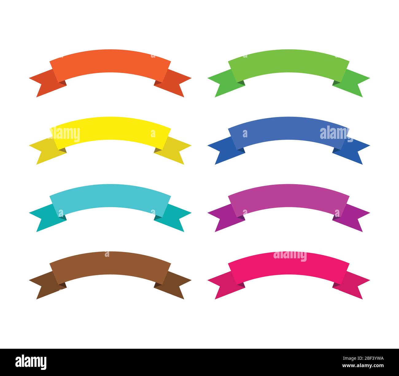 ribbons icon illustrated in vector on white background Stock Vector ...