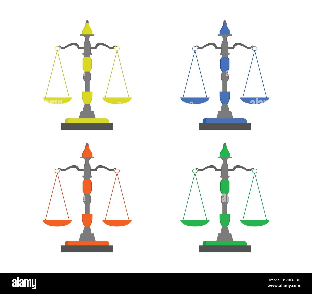 Libra icon illustrated in vector on white background Stock Vector Image ...