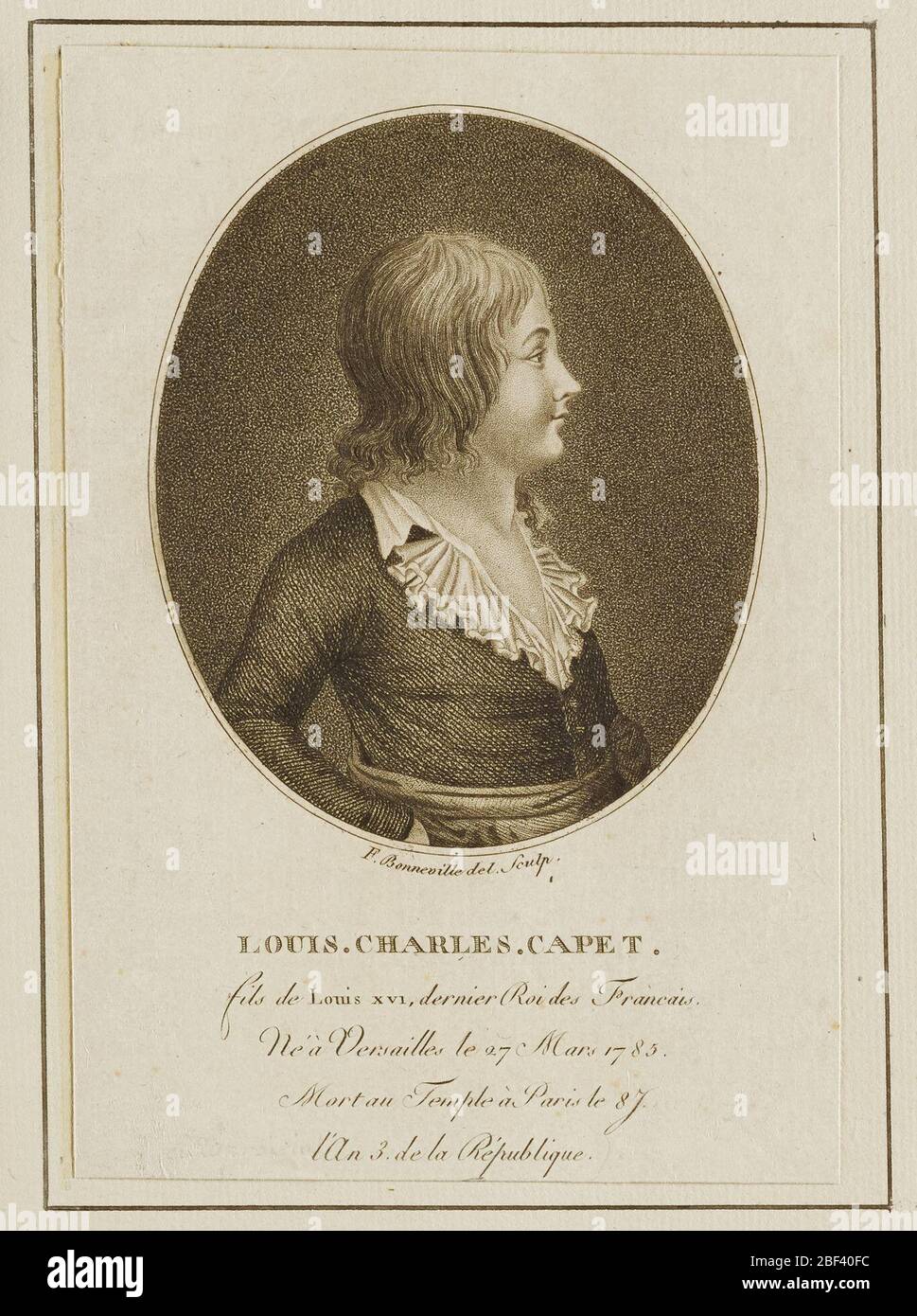 Louis Charles Capet Stock Photo - Alamy