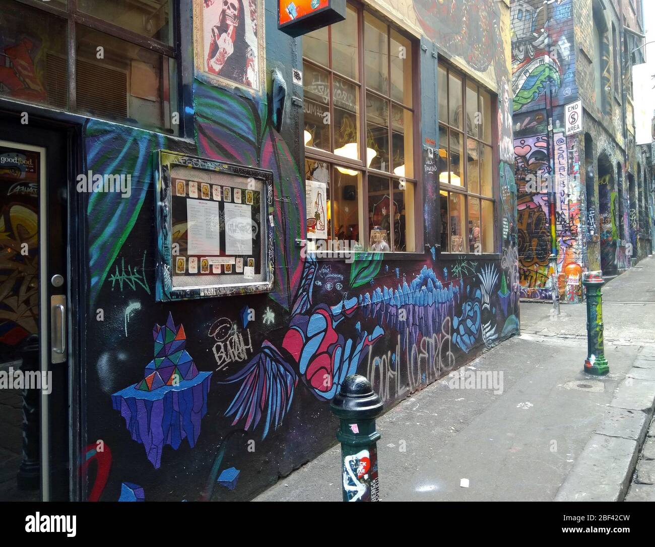 Melbourne alley hi-res stock photography and images - Alamy