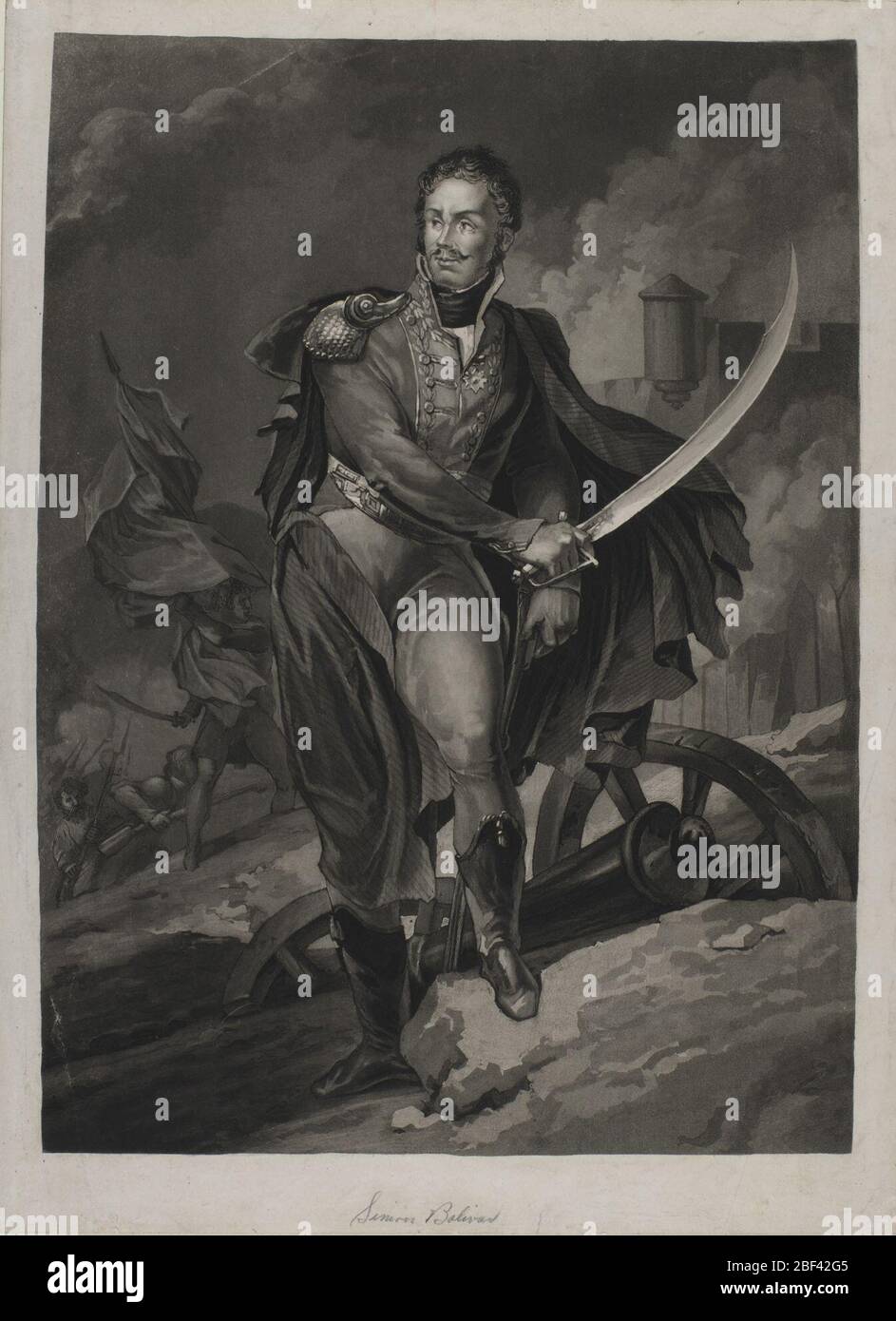 Simon bolivar 19th century south hi-res stock photography and images ...