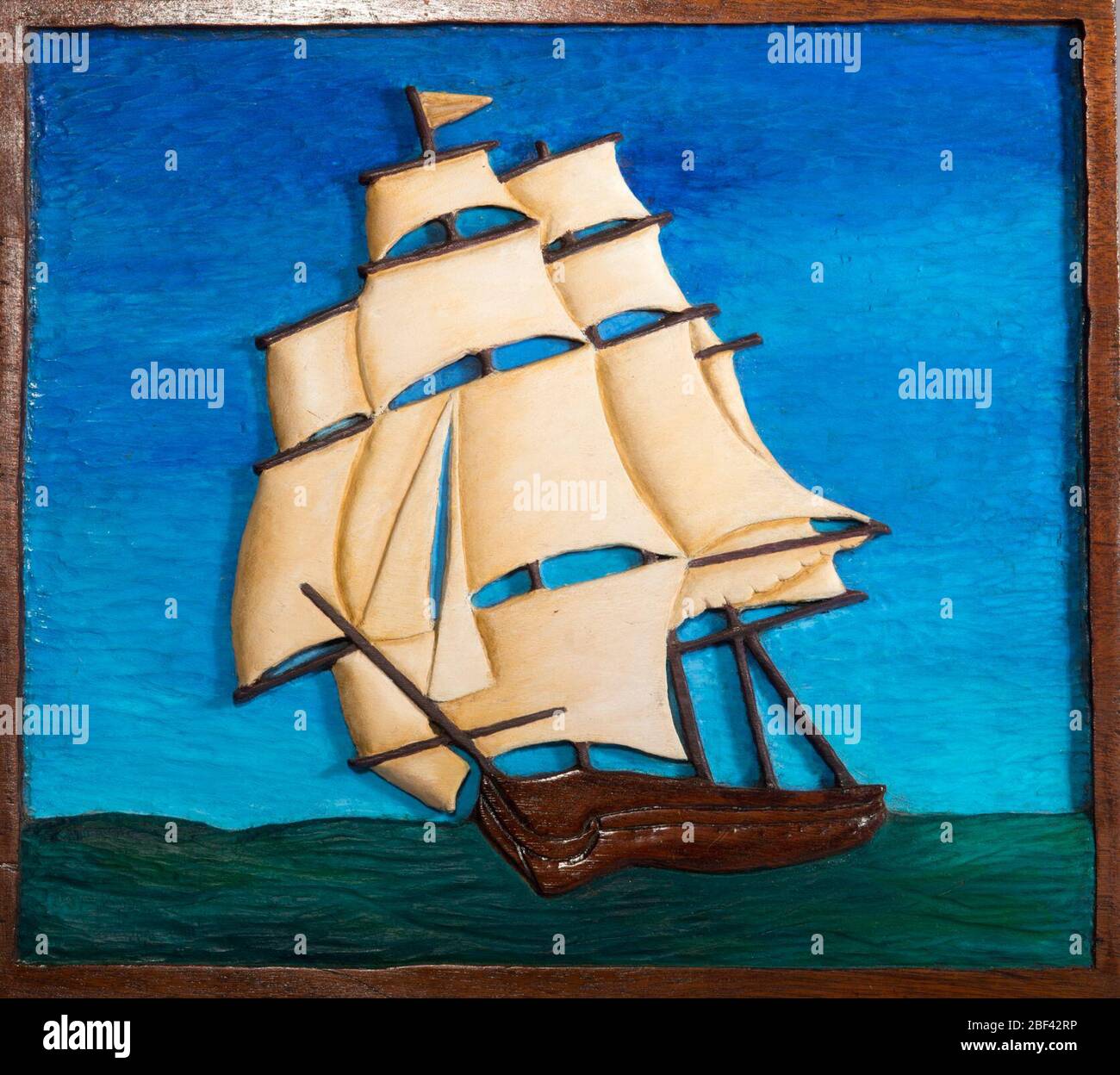 Ship wood carving hi-res stock photography and images - Alamy