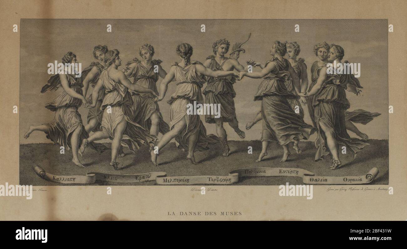 La Danse des Muses Stock Photo - Alamy