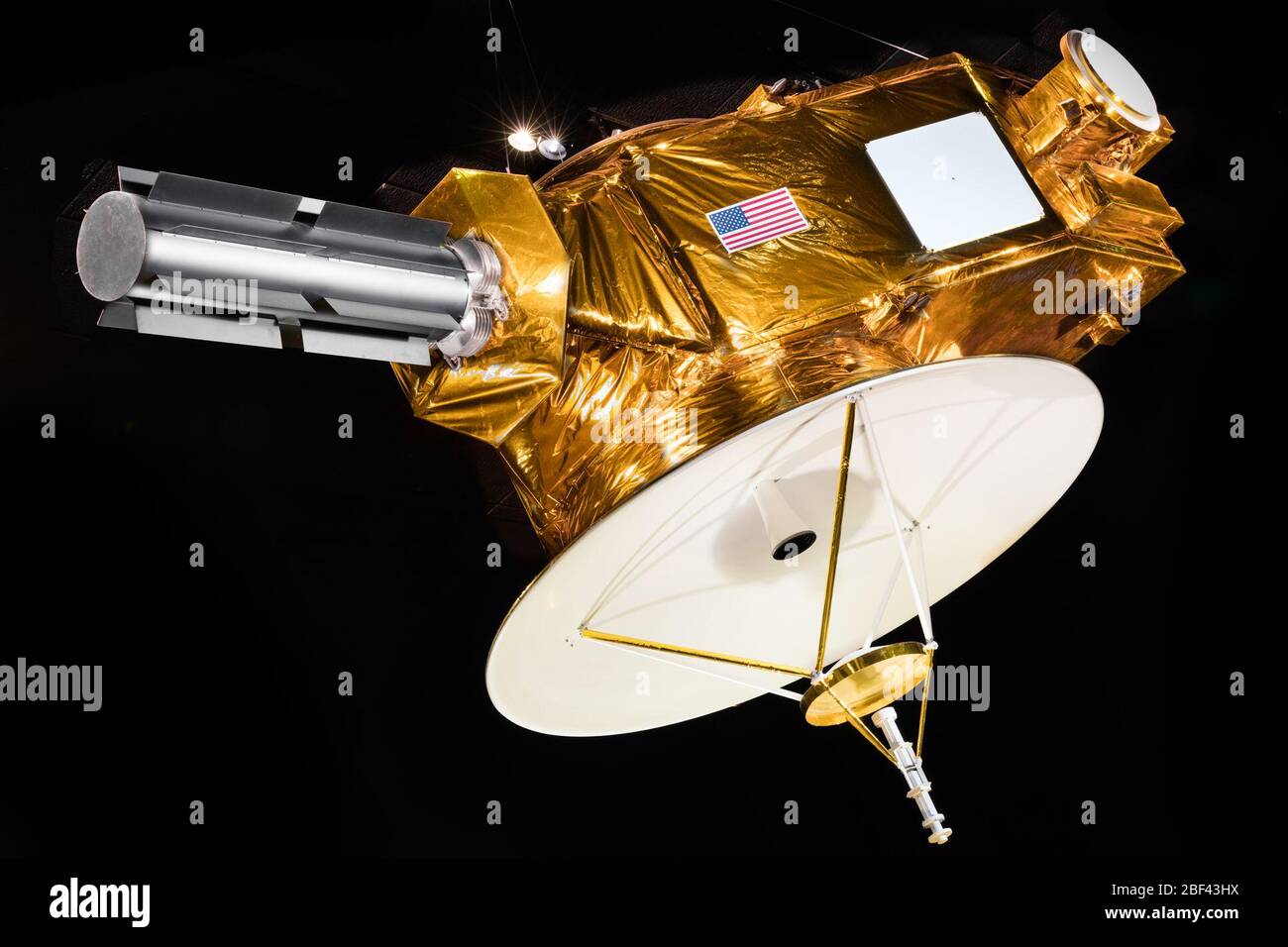 Spacecraft New Horizons Mockup model. New Horizons will be the first ...