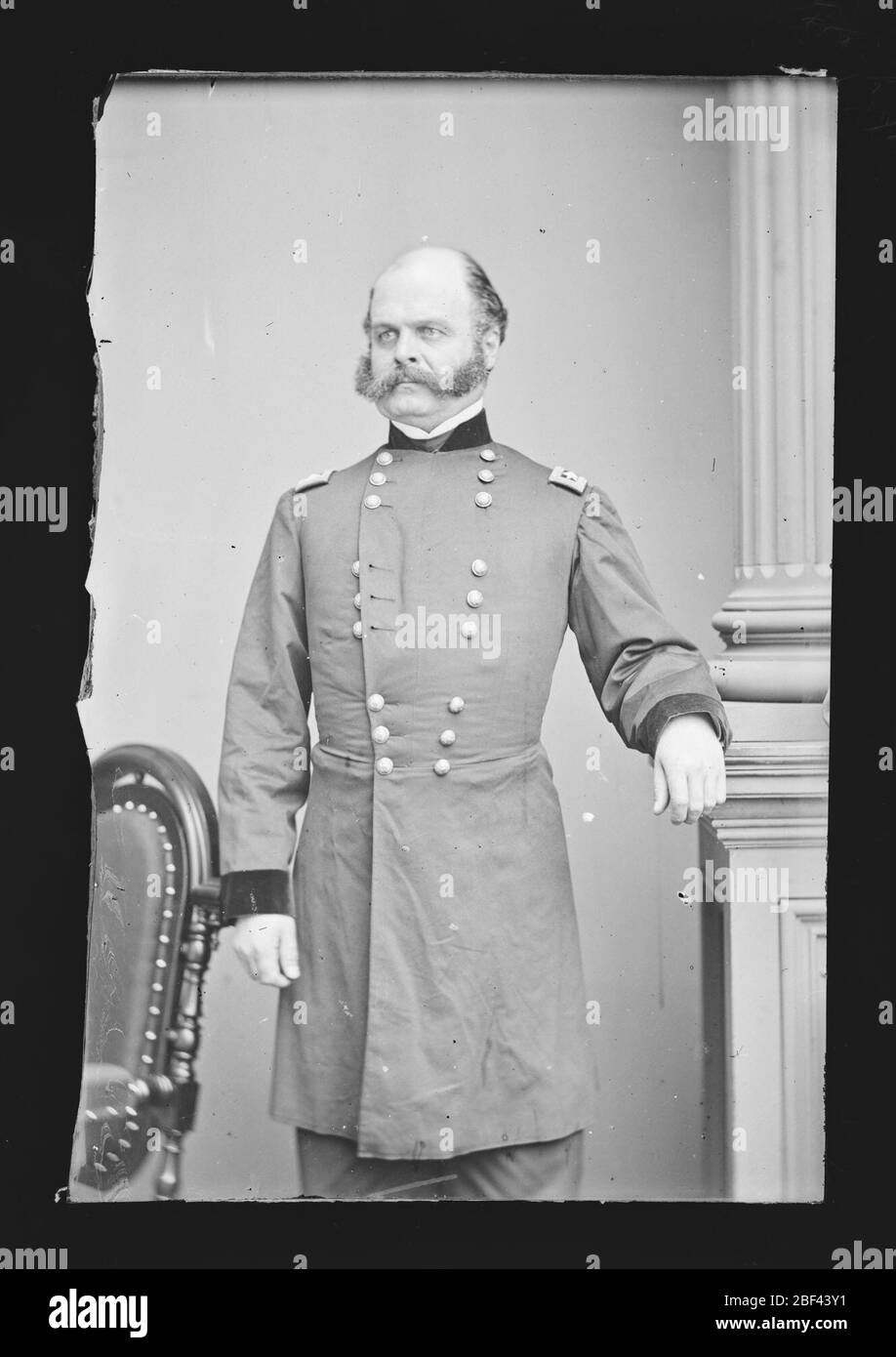 Ambrose burnside sideburns hi-res stock photography and images - Alamy