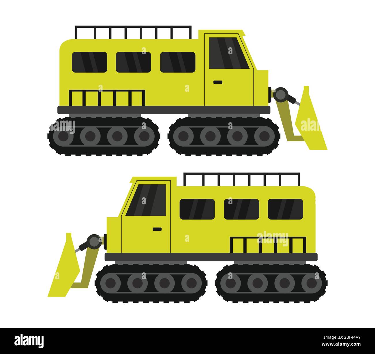 snowcat icon illustrated in vector on white background Stock Vector ...