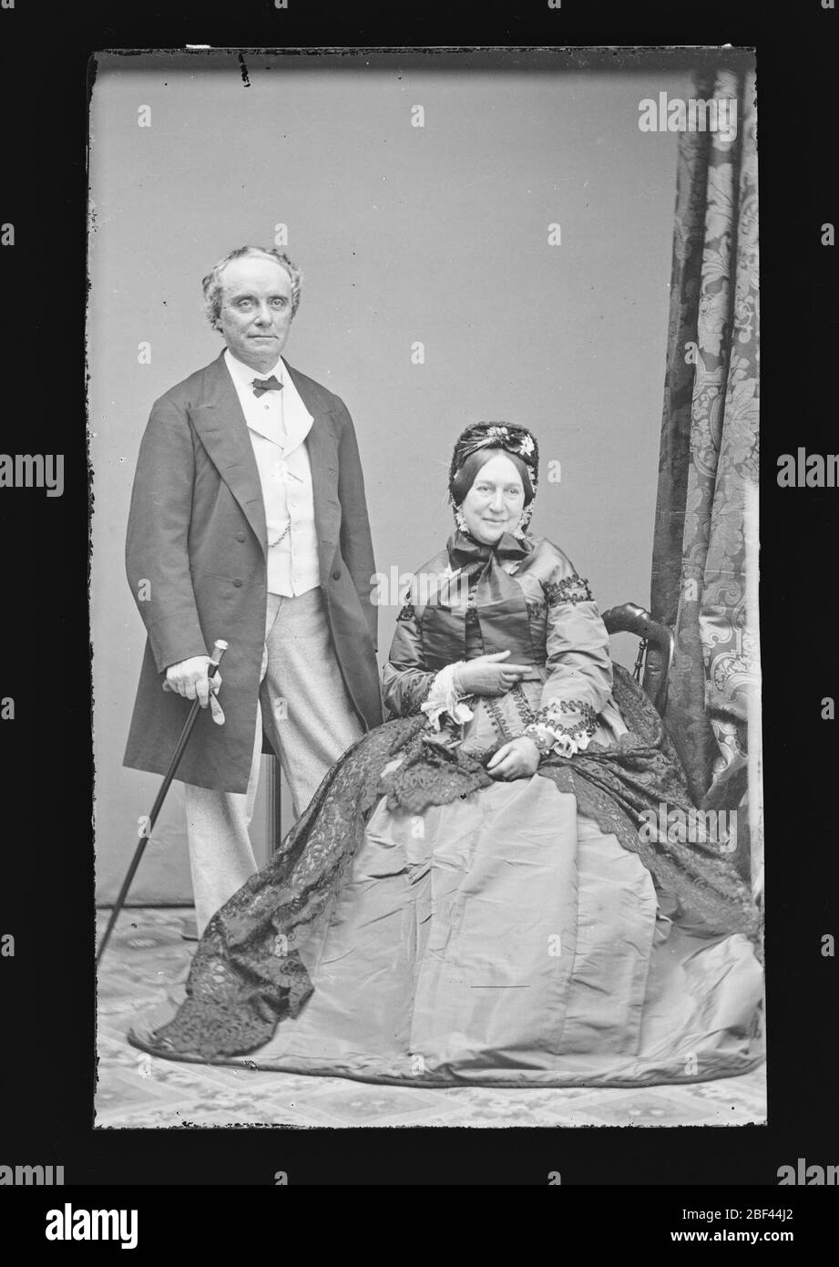 Charles Kean and Wife Ellen Tree Stock Photo - Alamy