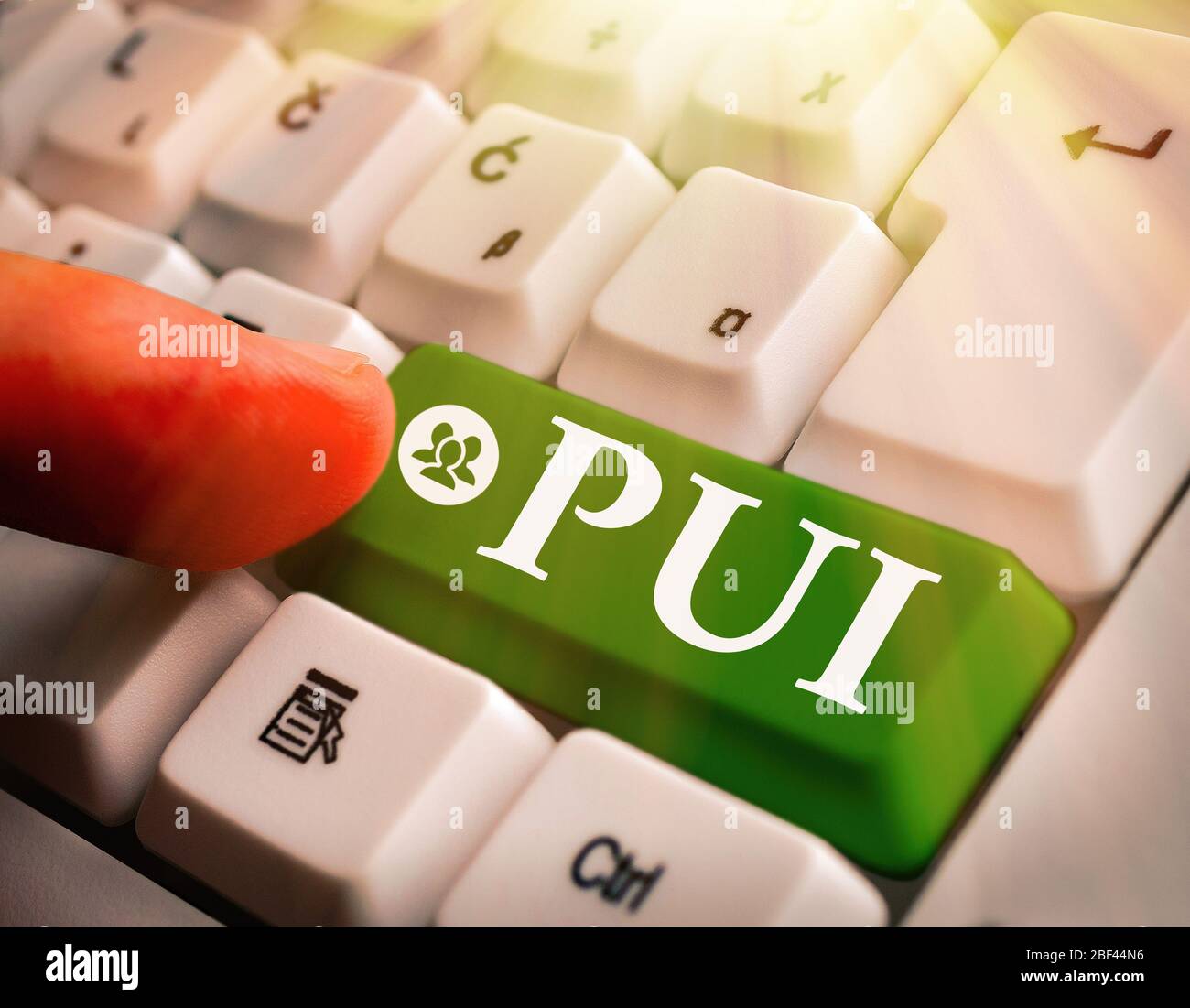 Handwriting text writing Pui. Conceptual photo An individual that has ...