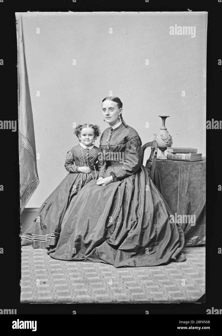 Minnie Warren and Mrs Palmer Stock Photo - Alamy