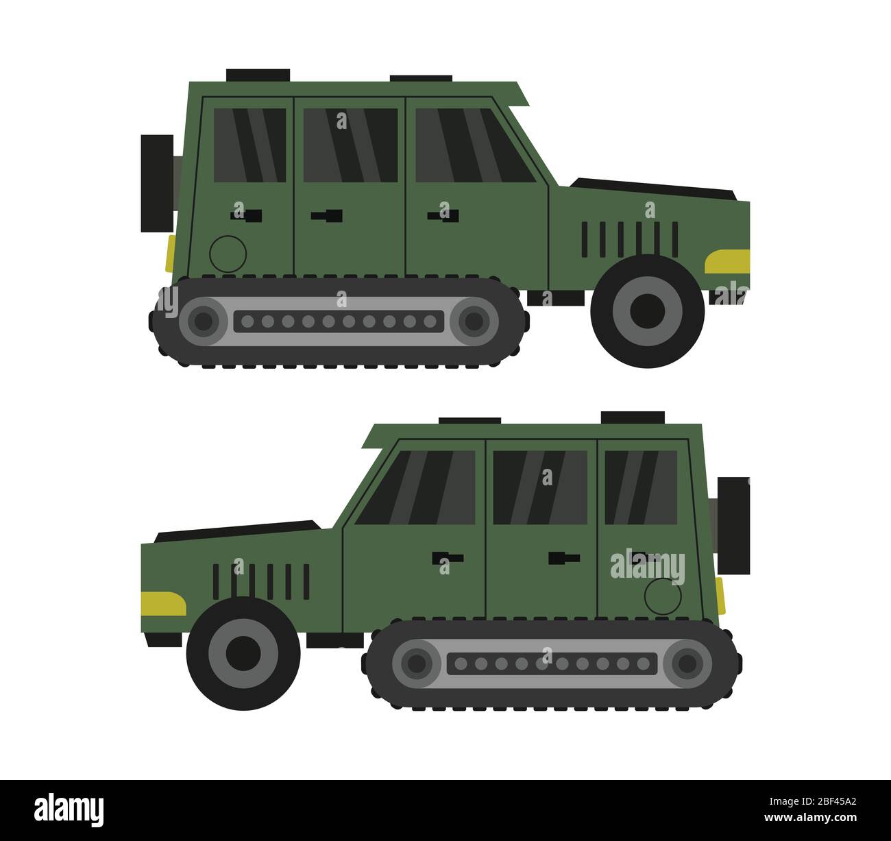 military jeep icon illustrated in vector on white background Stock ...