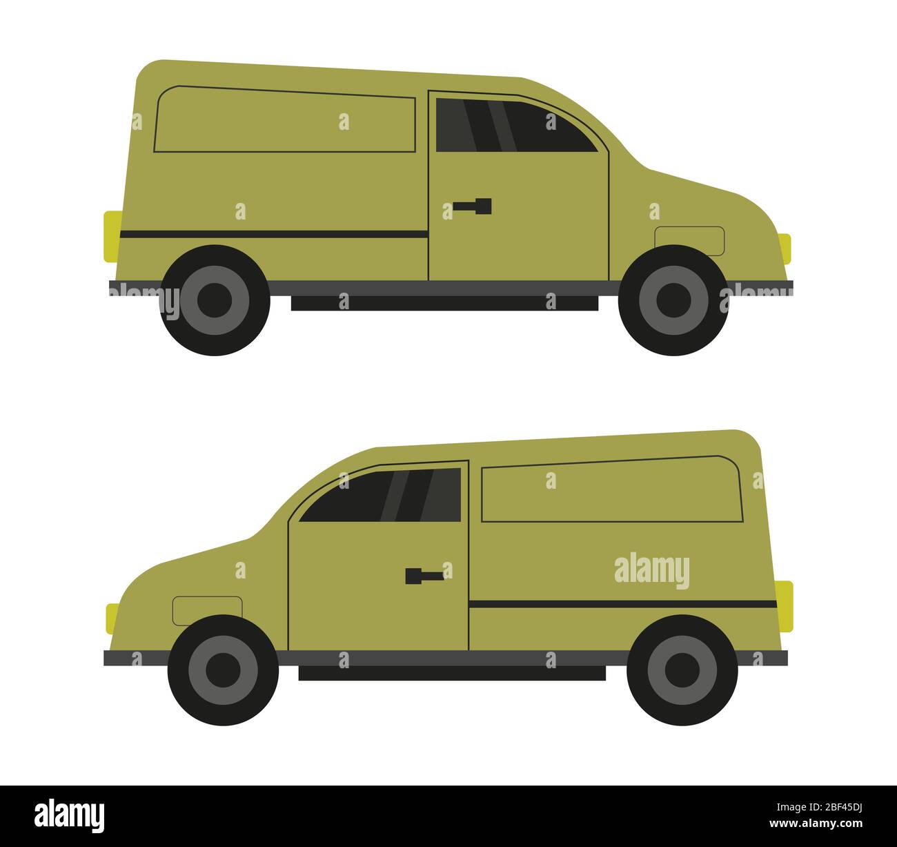 minivan icon illustrated in vector on white background Stock Vector ...