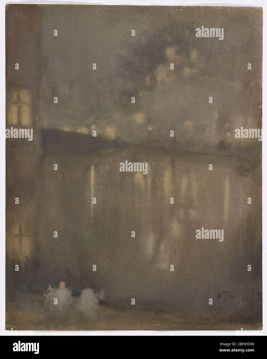 Nocturne Grey and GoldCanal Holland. Henry Studdy Theobald (1847 - 1934 ...