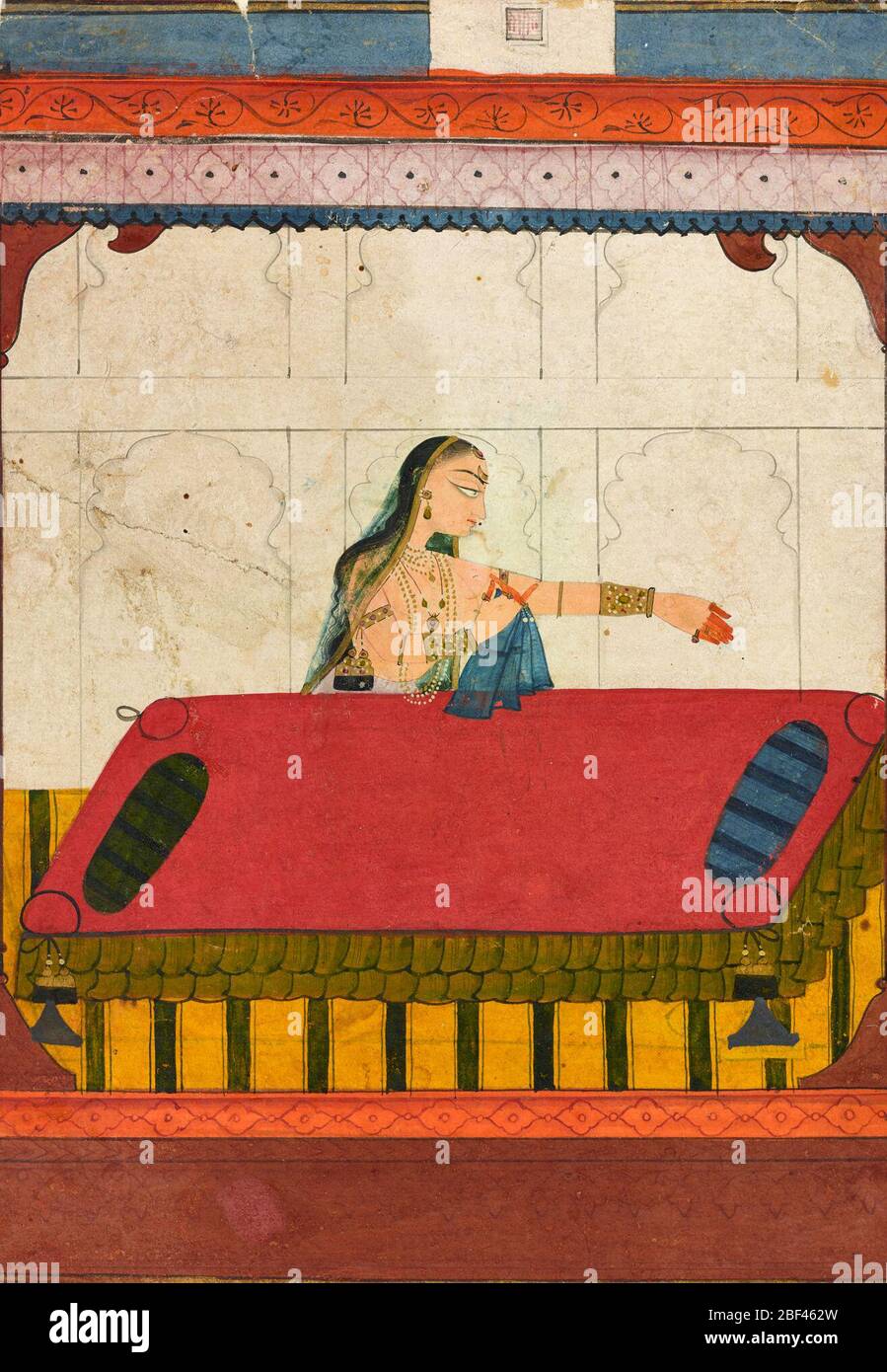 A forlorn lover fragment from a Rasamanjari. Dr. Ananda K. Coomaraswamy ...