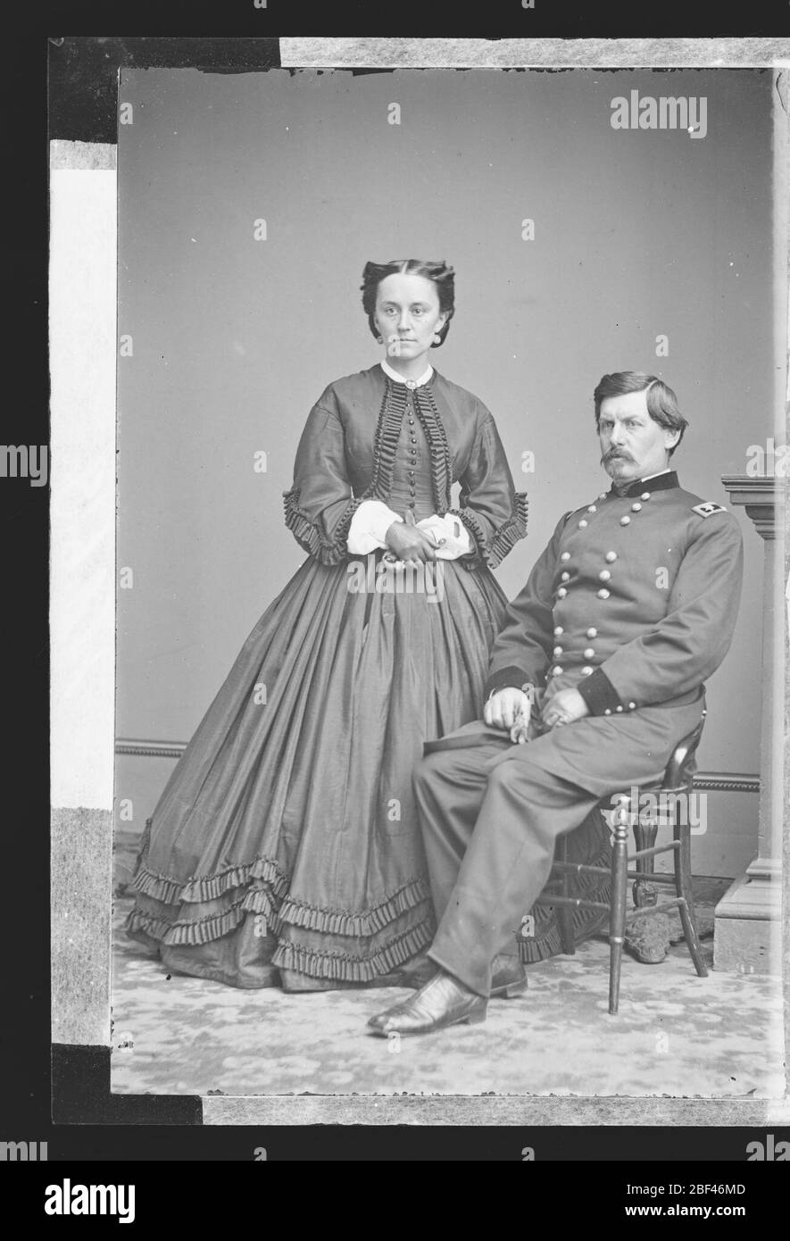 George Mcclellan And Wife
