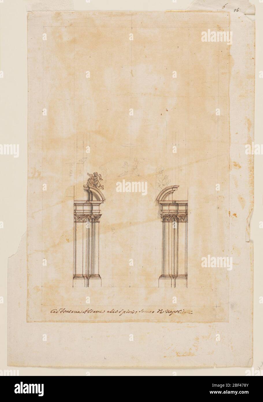 Church altar drawing italy hi-res stock photography and images - Alamy