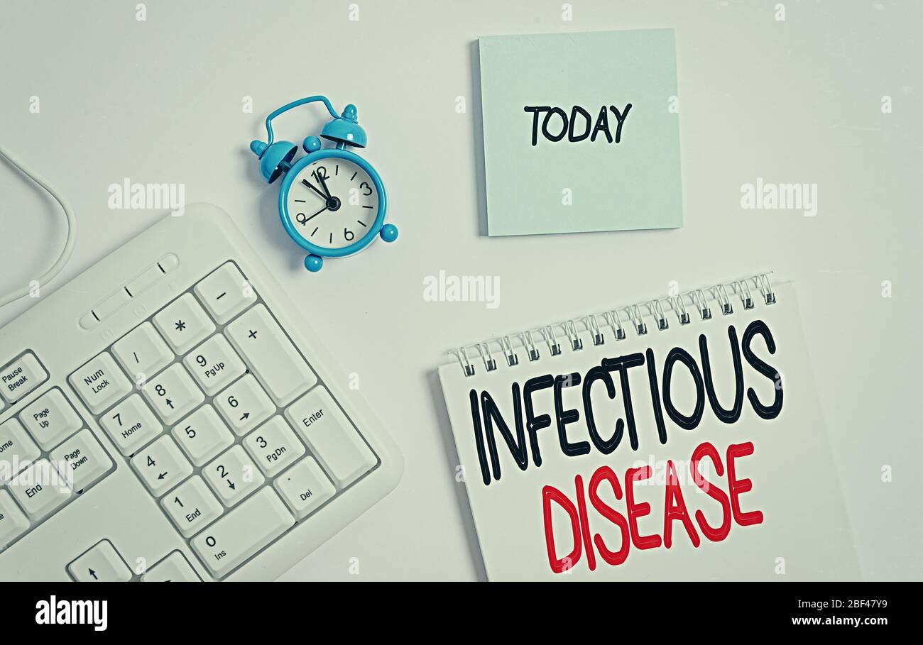 Word writing text Infectious Disease. Business photo showcasing caused ...
