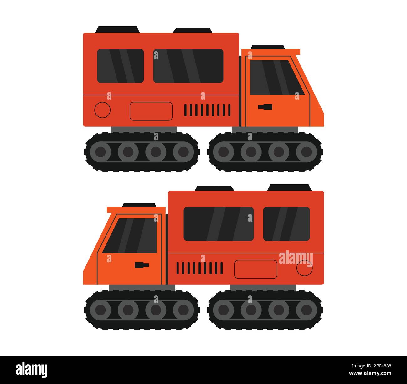 snowcat icon illustrated in vector on white background Stock Vector ...