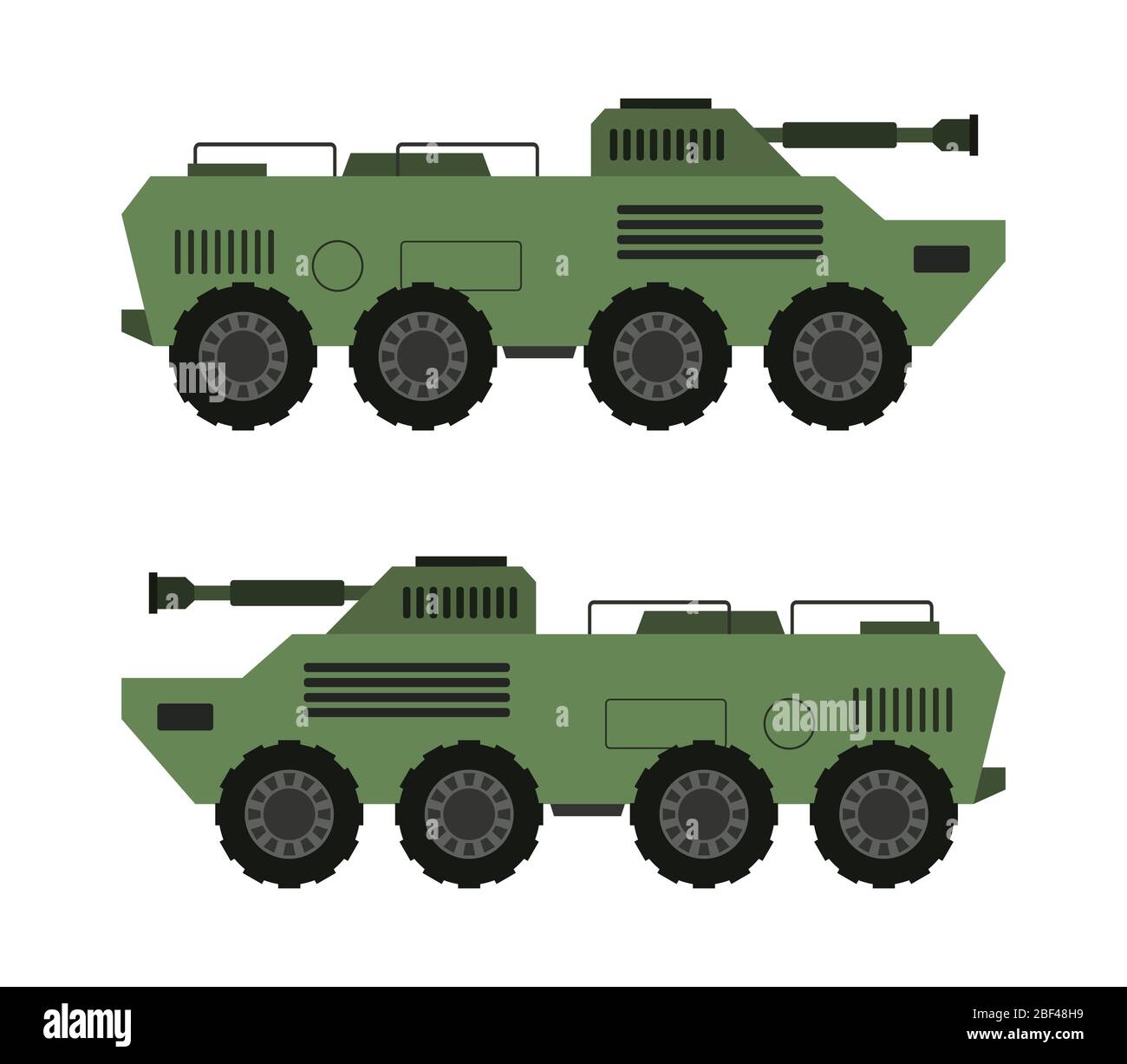 main battle tank icon illustrated in vector on white background Stock ...