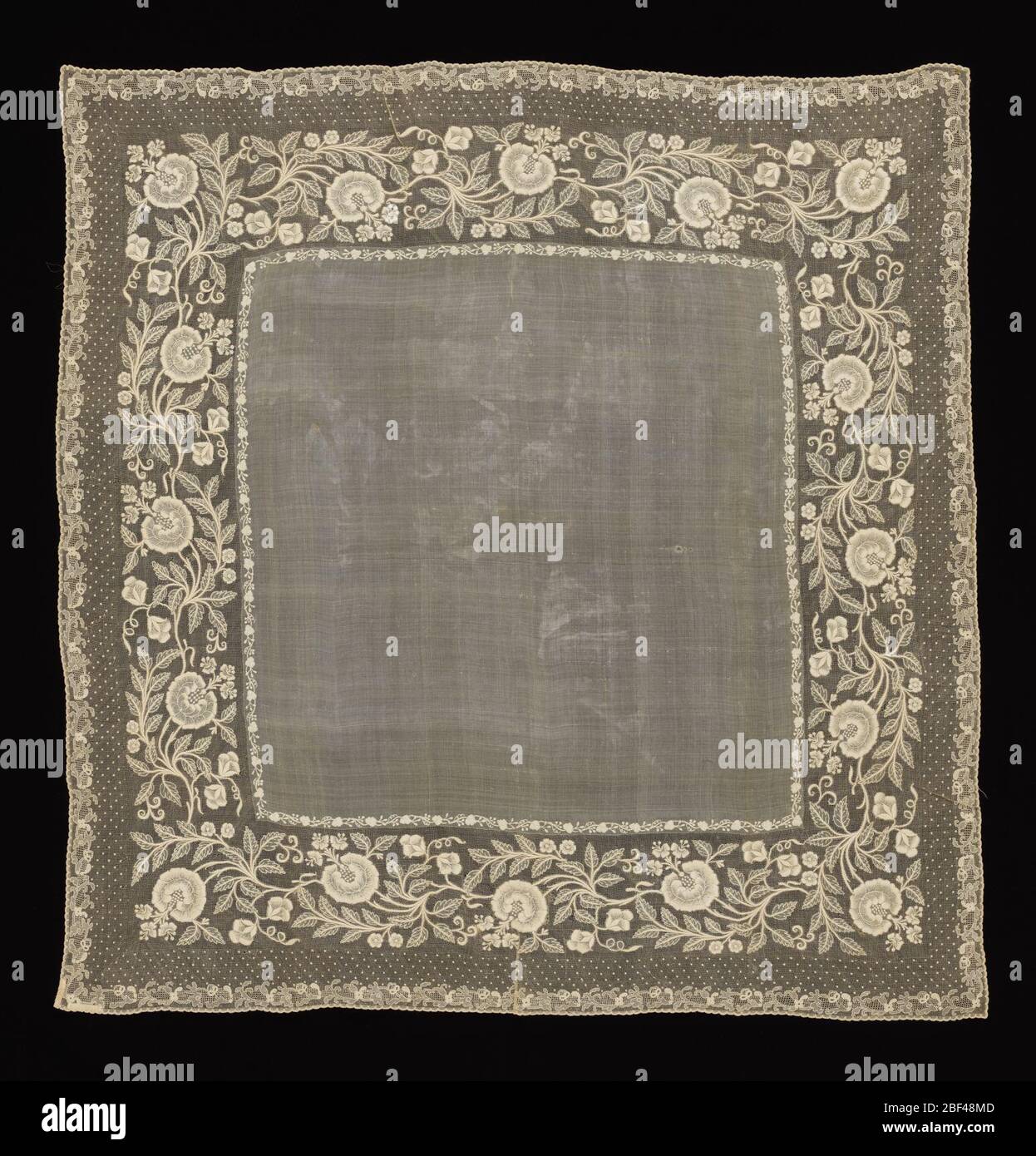 Wide drawnwork border hi-res stock photography and images - Alamy