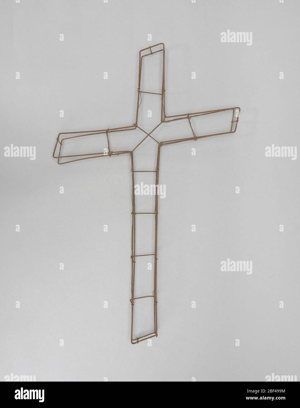 Wire frame slanted cross. The Cross was one of the most frequently used ...