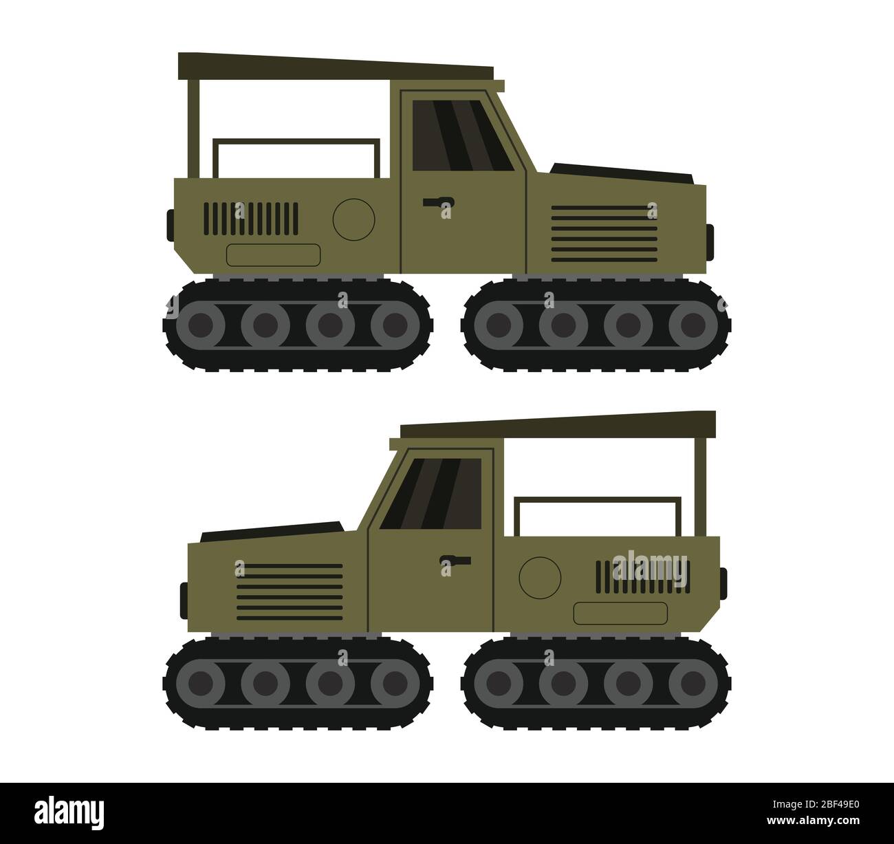 military jeep icon illustrated in vector on white background Stock ...