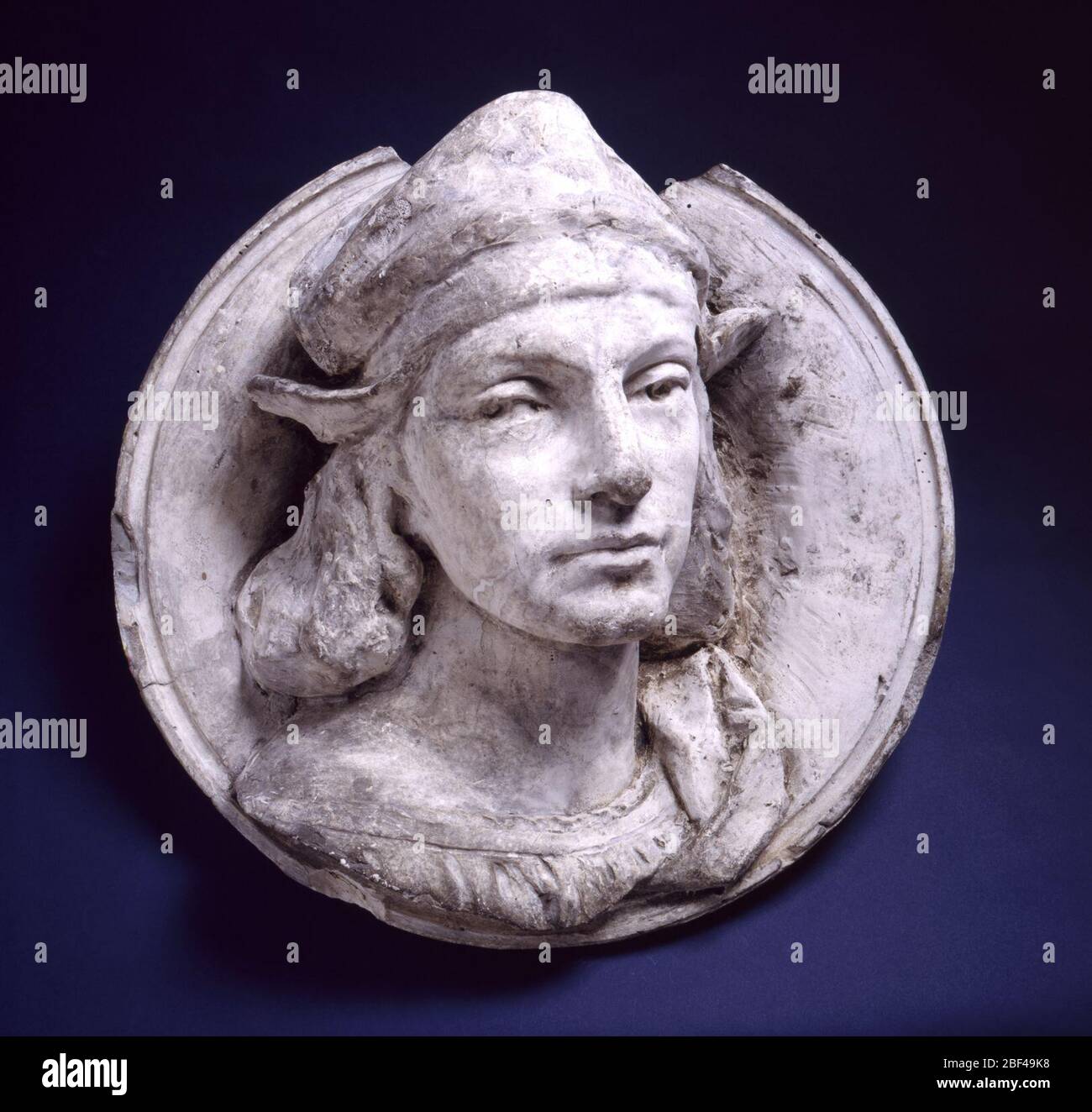 Model for Colossal Head of Raphael Stock Photo - Alamy