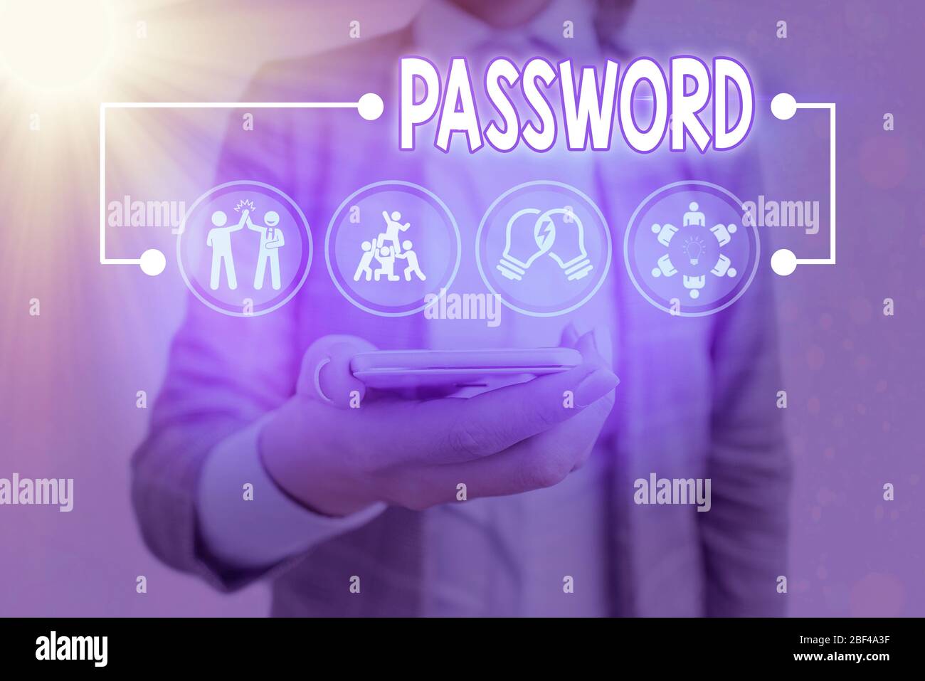 Conceptual hand writing showing Password. Concept meaning secret word ...